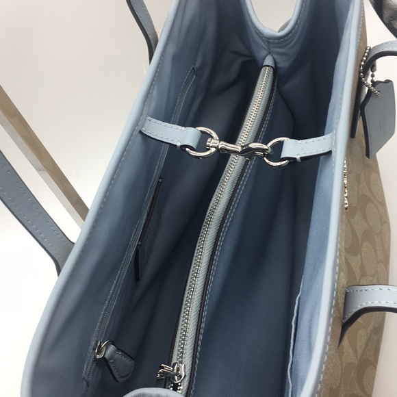 Coach | Bags | Coach Drawstring Carryall In Signature Canvas | Poshmark